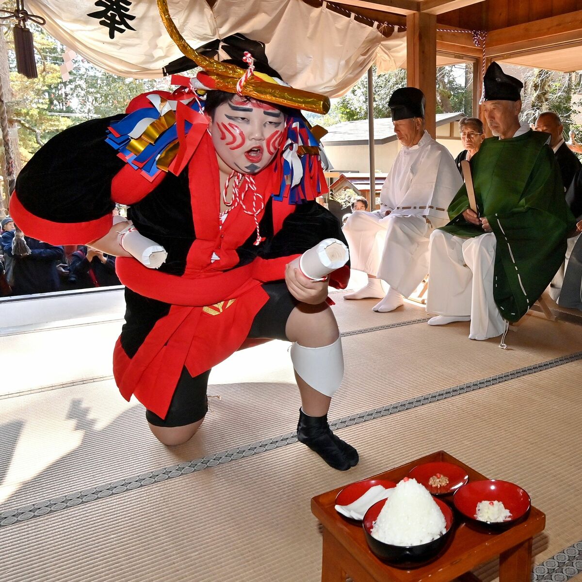 「残してはならん」と責め立て 日光で伝統の子供強飯式 4年ぶりの力強い口上に拍手｜県内主要,地域の話題,動画,速報｜下野新聞デジタルニュース ...